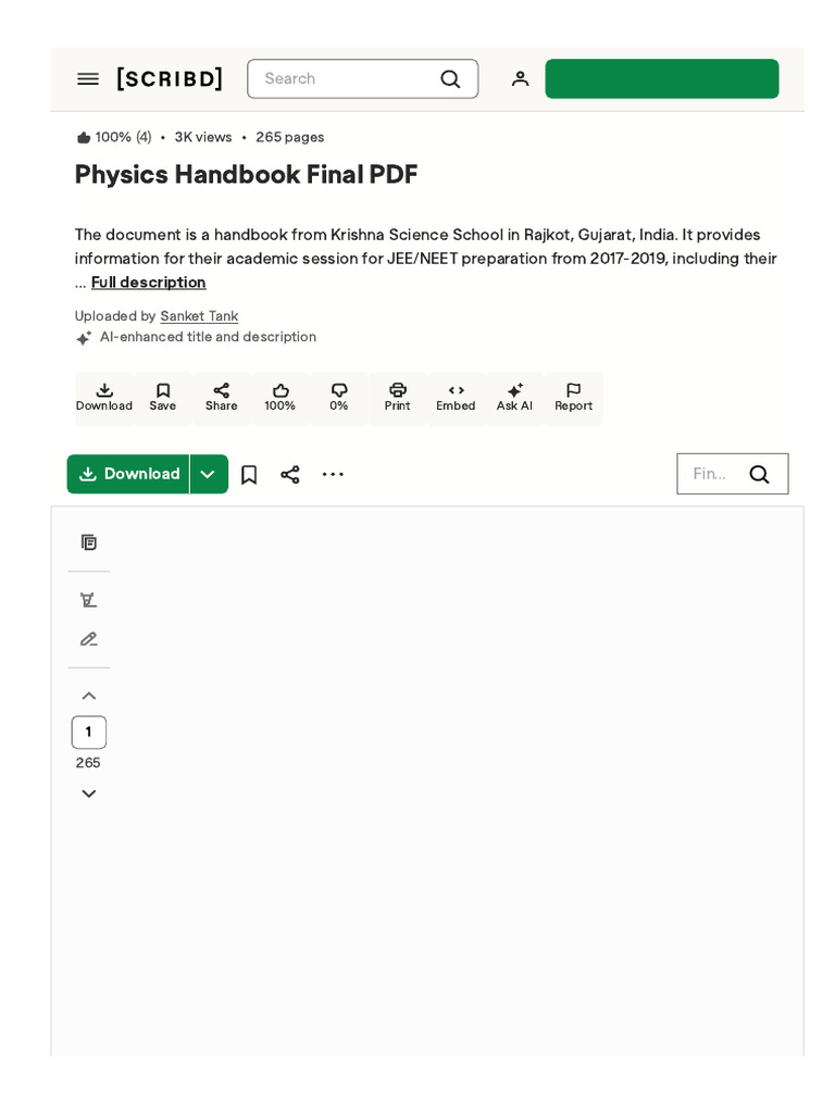 Www.scribd.comdocument418507230Physics Handbook Final PDF | PDF