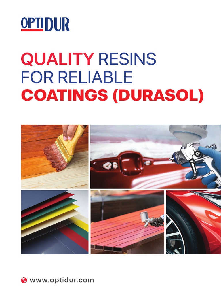Durasol Coatings Product Overview | PDF | Paint | Coating