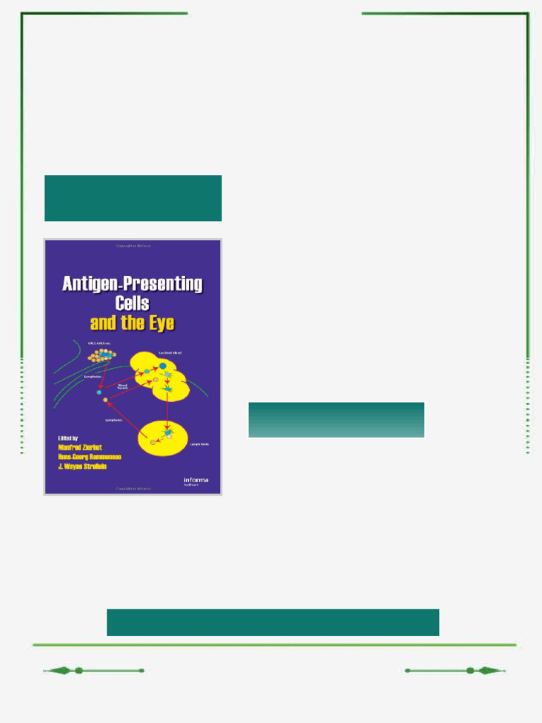 Antigen Presenting Cells and the Eye 1st Edition Manfred Zierhut ebook ...