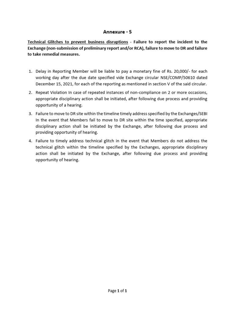 Annexure 5 | PDF