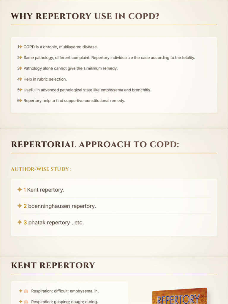 Repertory Use in COPD (7) | PDF