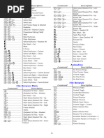Aseprite Shortcut Cheat Sheet | PDF | Computing