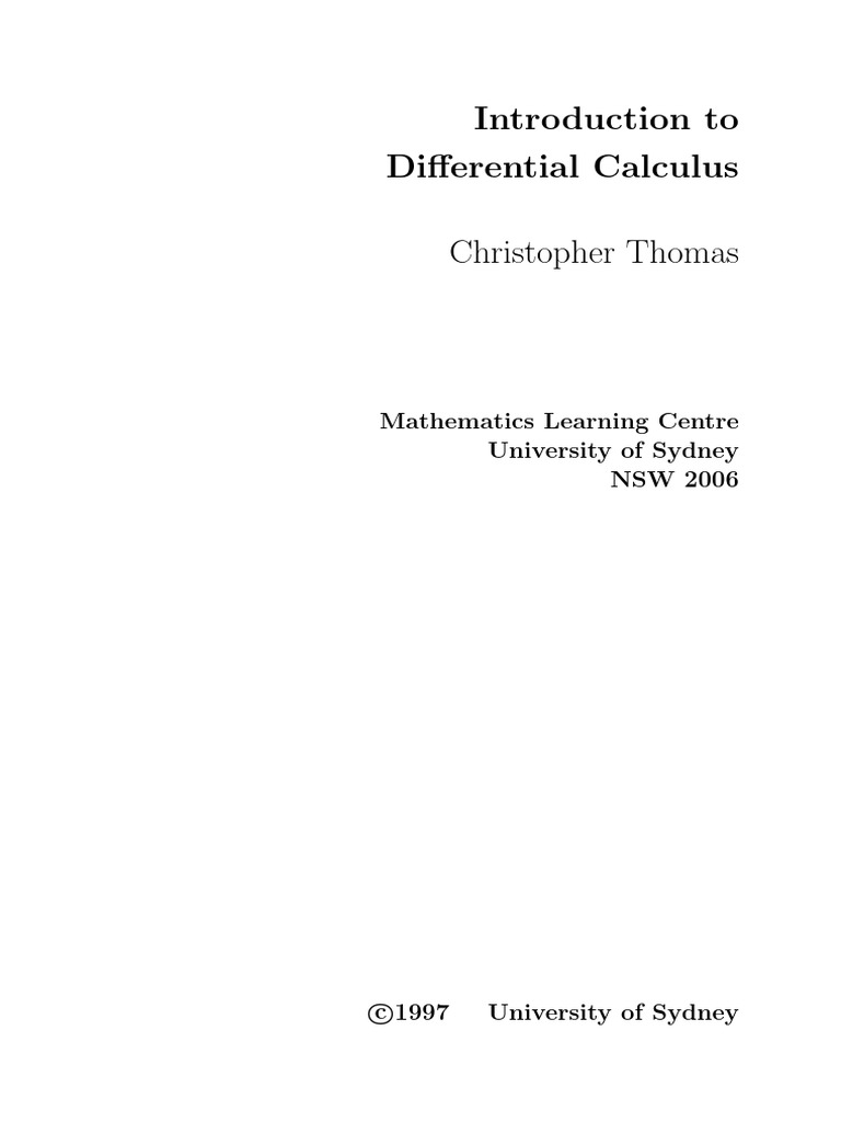 Calculus | PDF | Tangent | Derivative