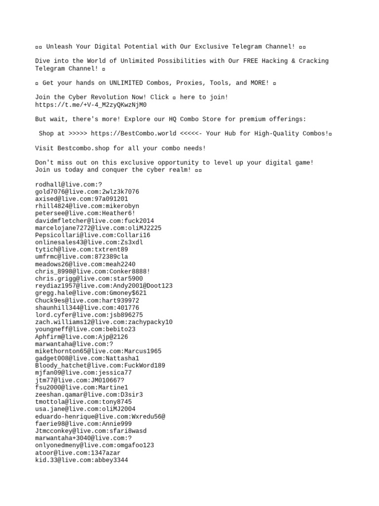 [1.323 lines] live.com 09-12-25 | PDF | Instant Messaging | Social Software
