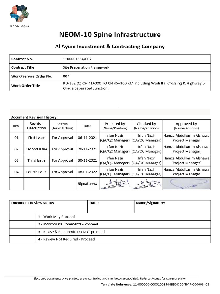 10-662155-1100001334-AAC-CIV-ITP-000006 Road Marking | PDF | Road ...