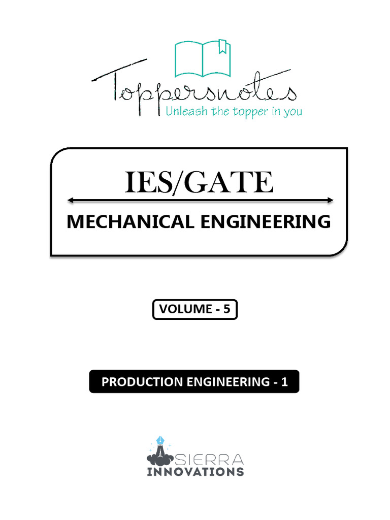 GATE MECH New Vol. 5 | PDF | Machining | Welding