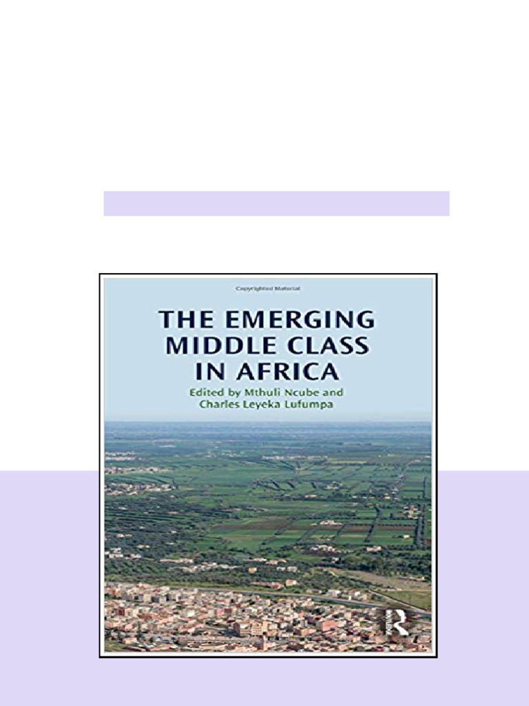 The Emerging Middle Class In Africa Mthuli Ncube Ed Charles Leyeka ...