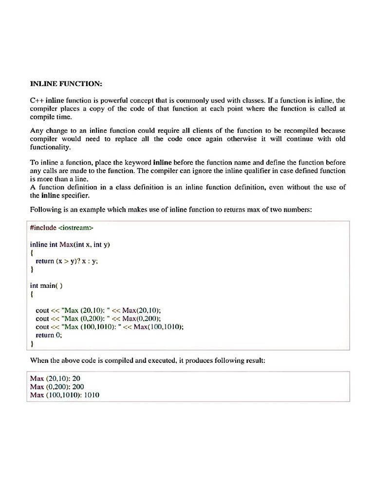 Friend & Inline | PDF