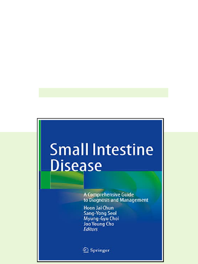 (Ebook) Small Intestine Disease: A Comprehensive Guide to Diagnosis and ...