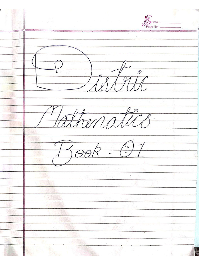 District Mathematics-Syed Siddiq Pasha - Compressed | PDF