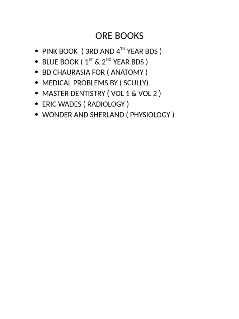 ORE BOOKS | PDF