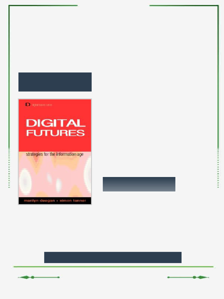 Digital Futures Strategies for the Information Age 1st Edition Marilyn ...