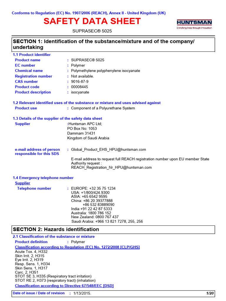 SUPRASEC 5025 | PDF | Personal Protective Equipment | Firefighter