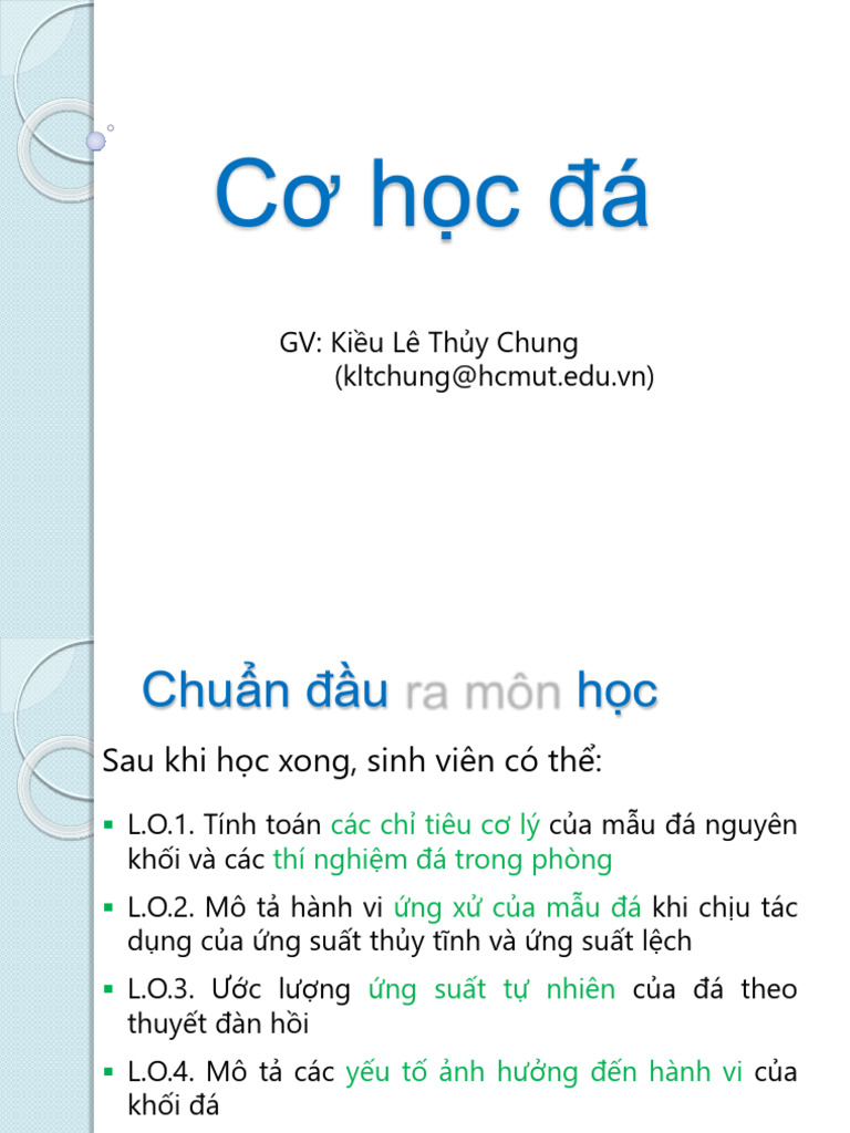 00 - Gioi Thieu Mon Hoc_2017 | PDF