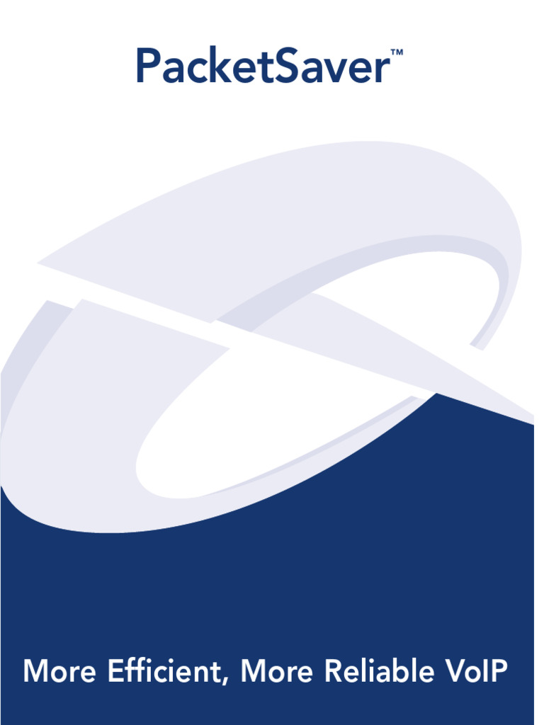 Packetsaver.white Paper FIN | PDF | Voice Over Ip | Computer Network