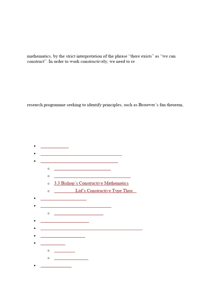 ریاضیات سازنده | PDF | Mathematical Logic | Mathematical Proof