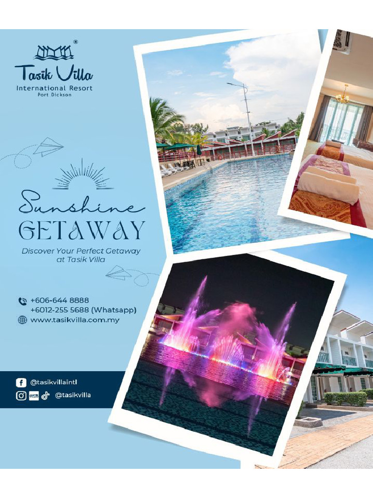 Tasik Villa International Resort (Port Dickson) | PDF