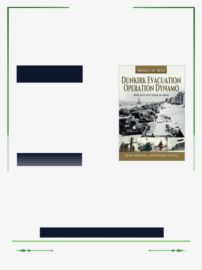 Dunkirk Evacuation Operation Dynamo Images of War 1st Edition Juhn ...