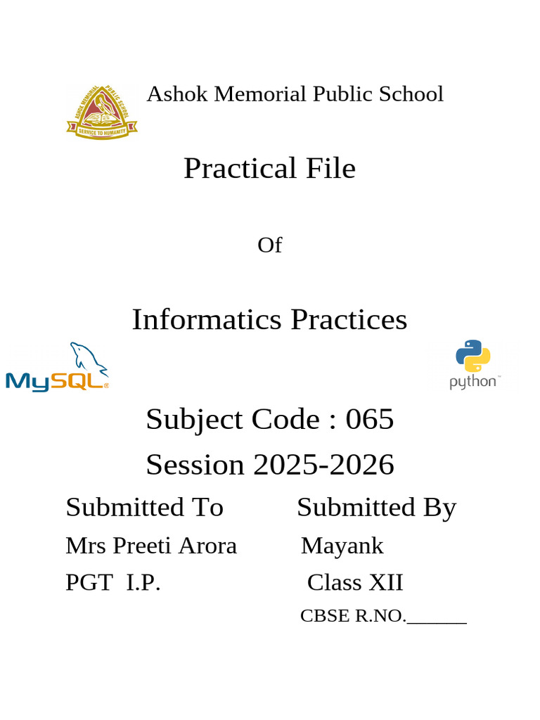 IP Cover File | PDF
