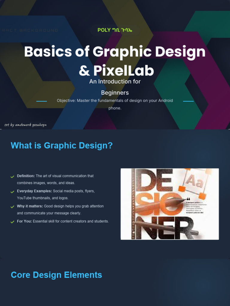 Beginner's Guide to Graphic Design Basics | PDF | Graphic Design ...