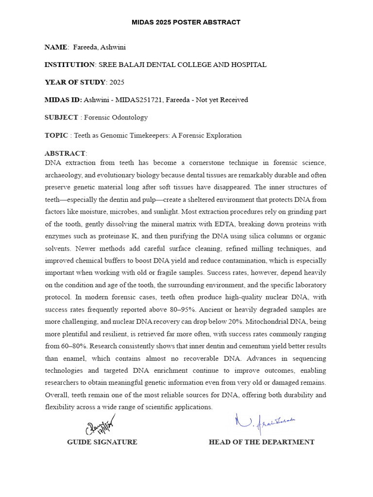 Fareeda, Ashwini - MIDAS | PDF