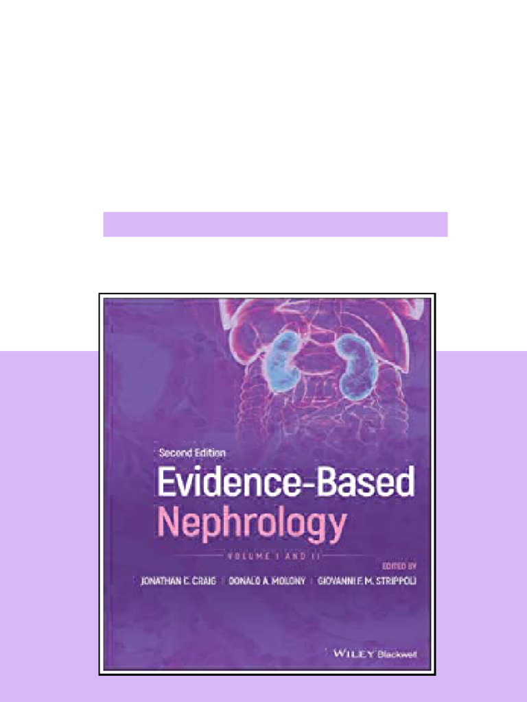 (Ebook) Evidence-Based Nephrology, 2 Volume Set by Donald A. Molony ...