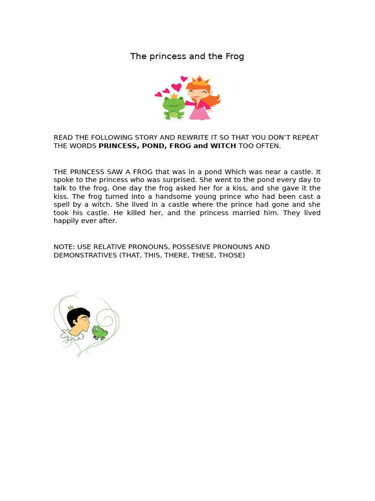 The Princess and The Frog | PDF