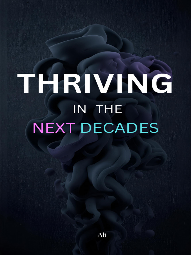 Elegant Book Cover With Fluid Abstract Background | PDF