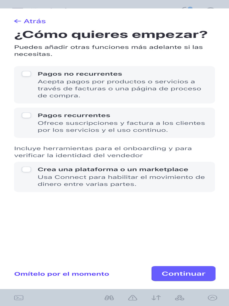 Dashboard – Nueva Empresa – [Prueba] de Stripe | PDF