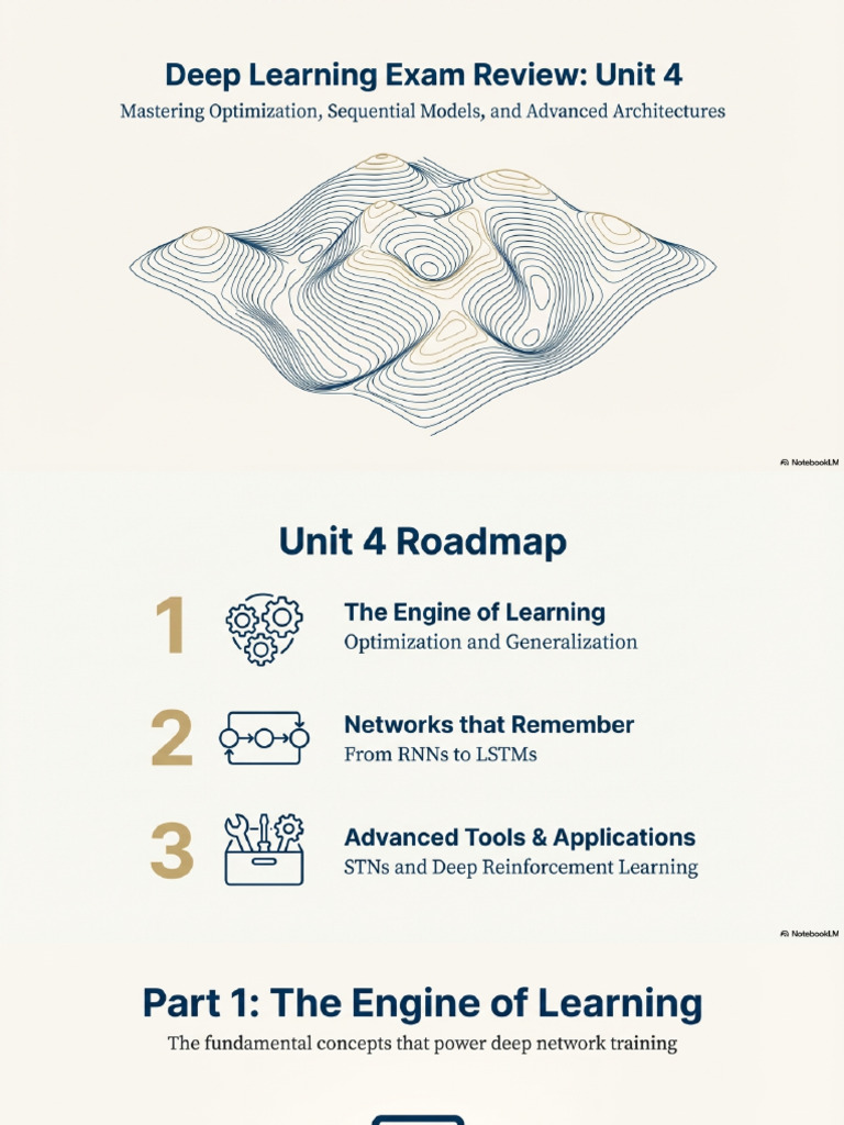 Deep Learning Exam Unit Four Review | PDF