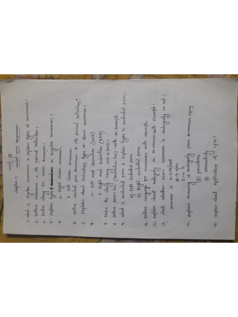Flat Unit III | PDF