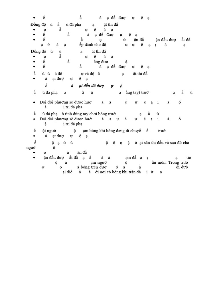 Luat Thi Dau Bong Da - Ban Cua NXB TDTT-31-40 | PDF