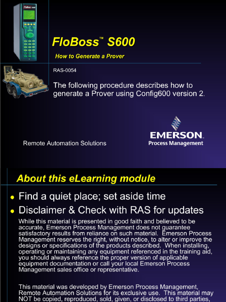 S600 Presentacion | PDF