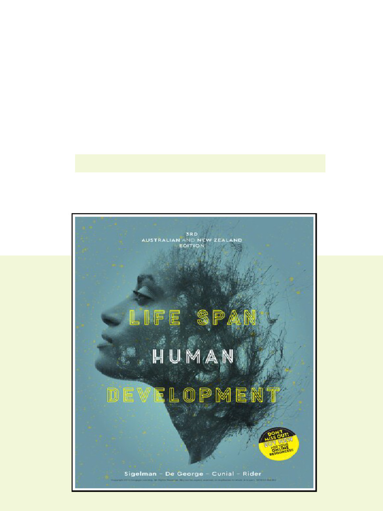 (Ebook) Life Span Human Development by Sigelman, De George, Cunial ...