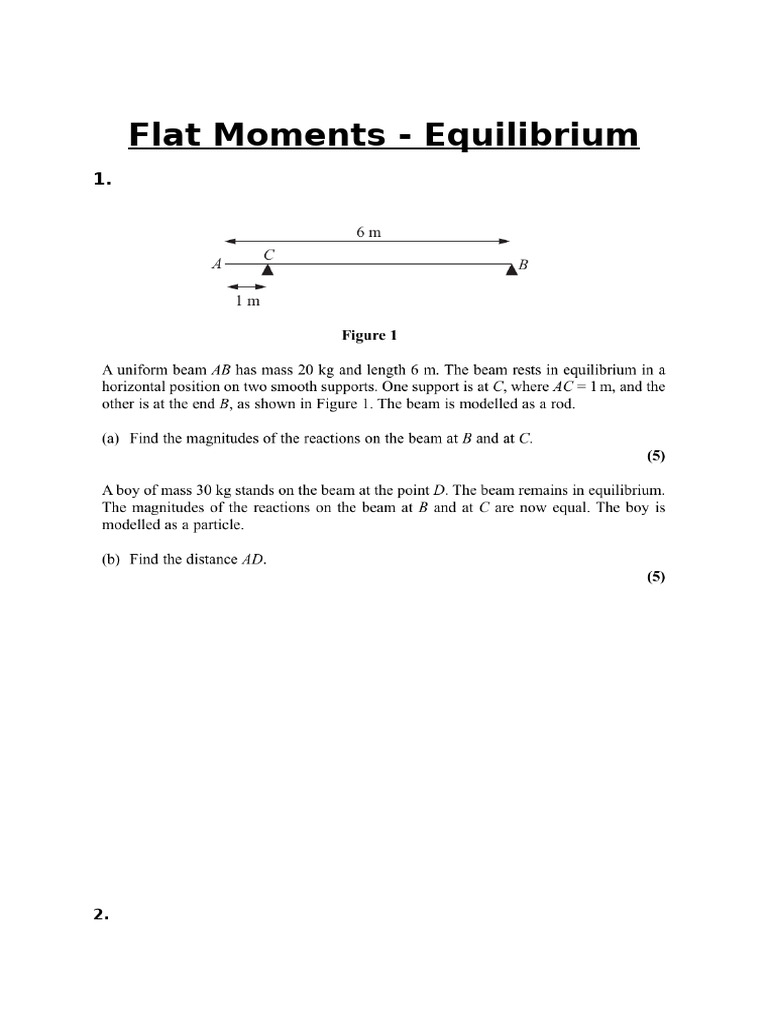 Flat Moments - Equilibrium | PDF