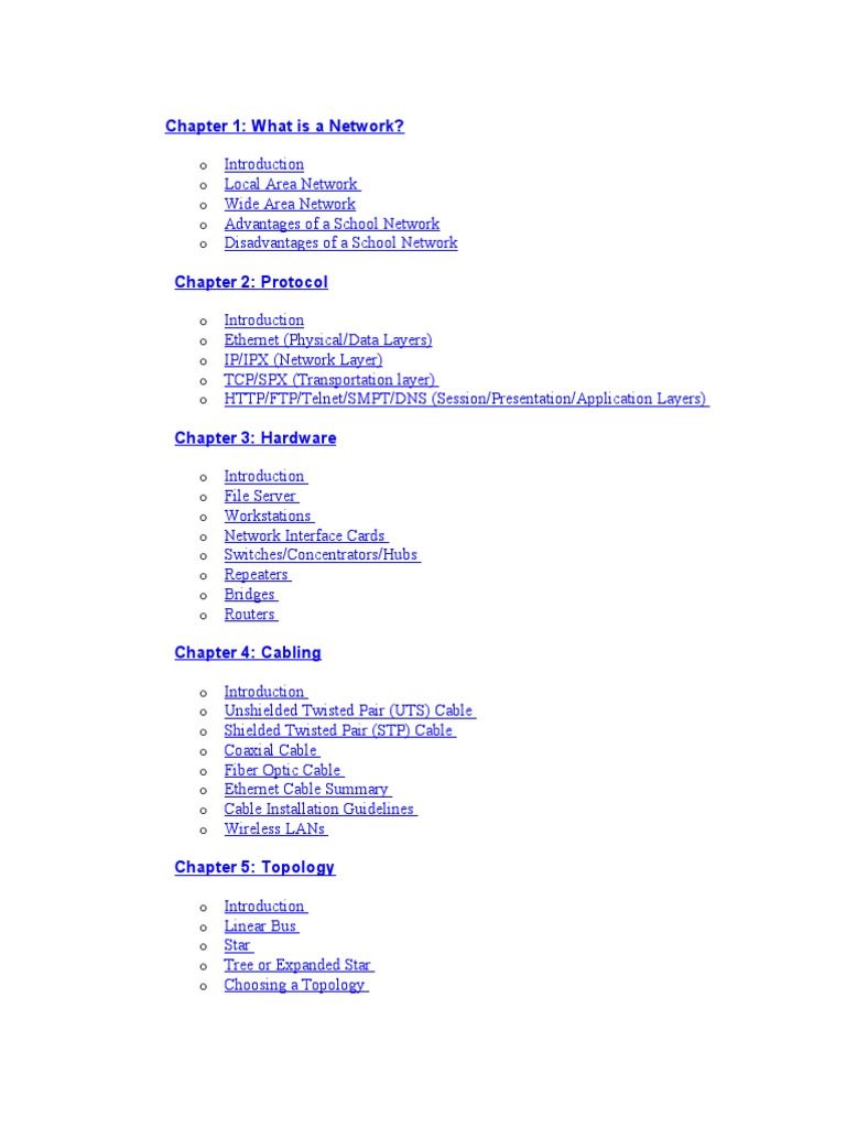 Basic Computer Network | PDF | Network Topology | Ethernet