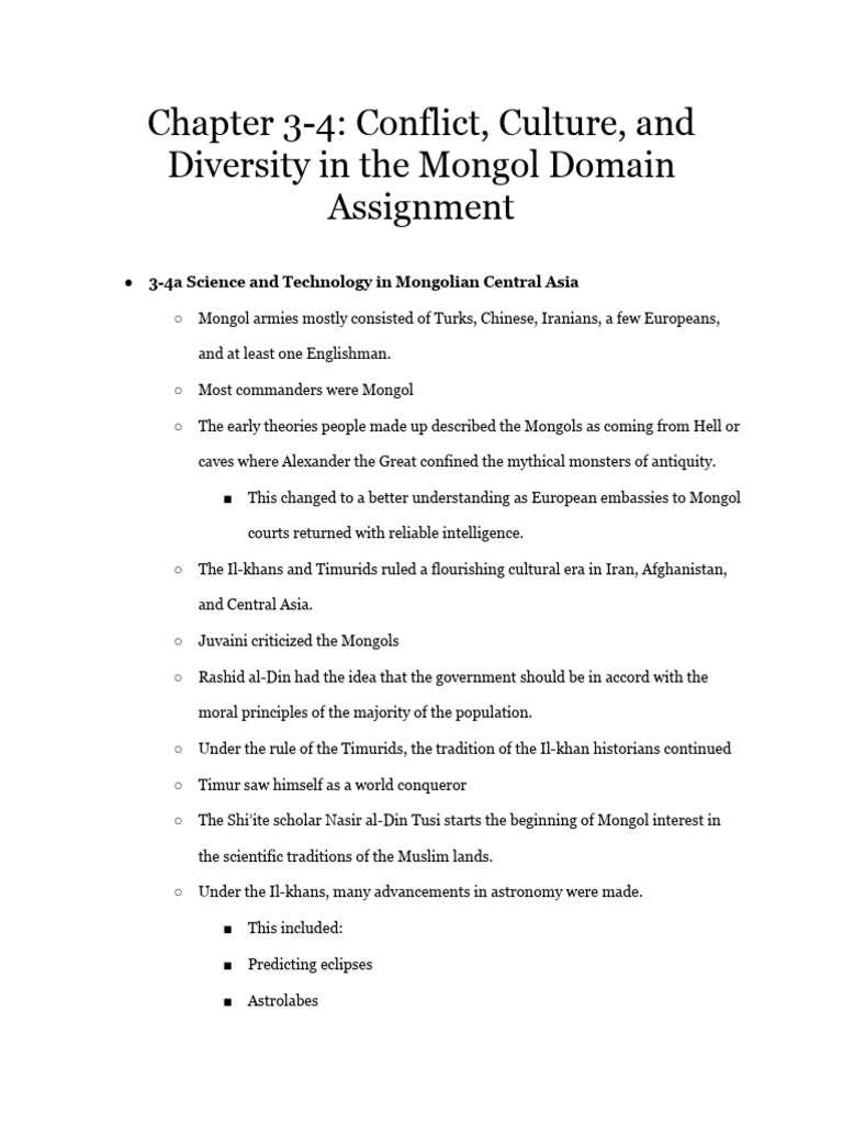 Chapter 3-4_ Conflict, Culture, and Diversity in the Mongol Domain ...