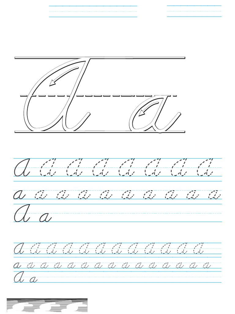 cursive-writing | PDF | Writing | Text