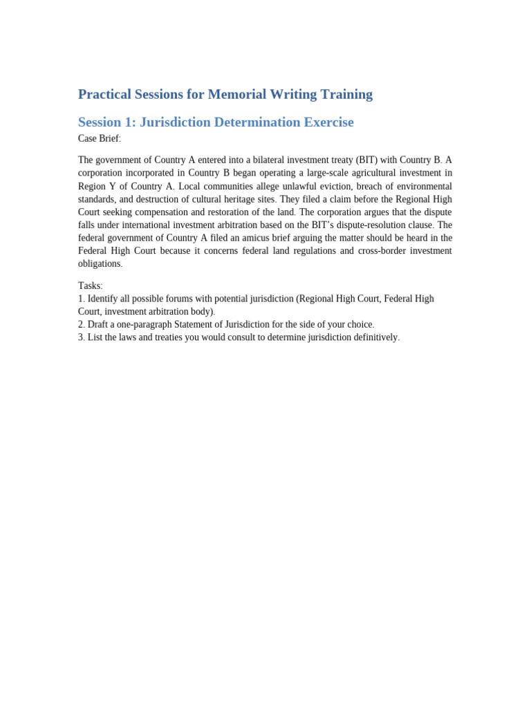 Practical Sessions | PDF