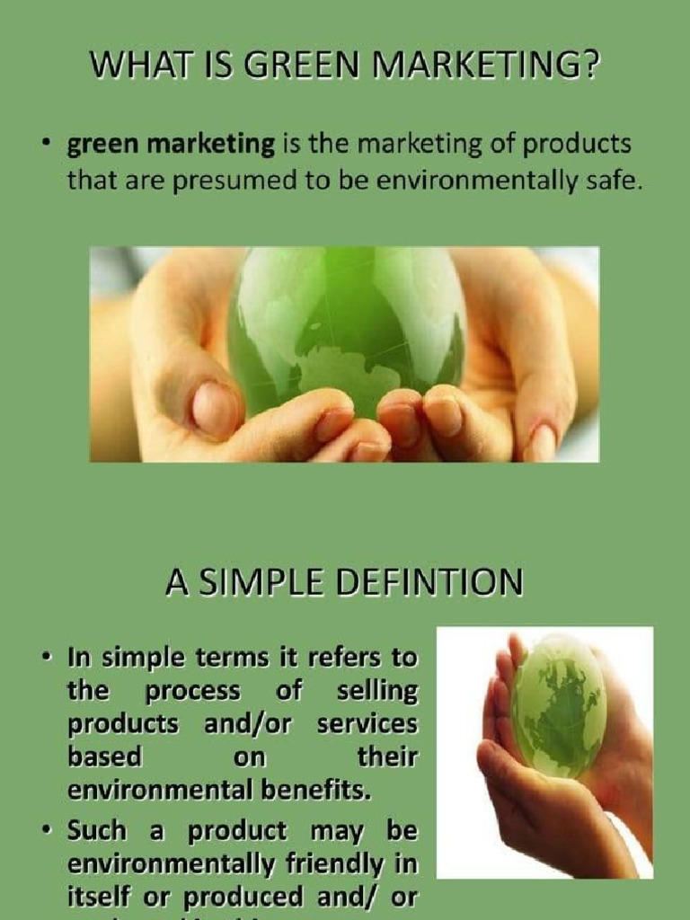 Green Marketing 2 | PDF