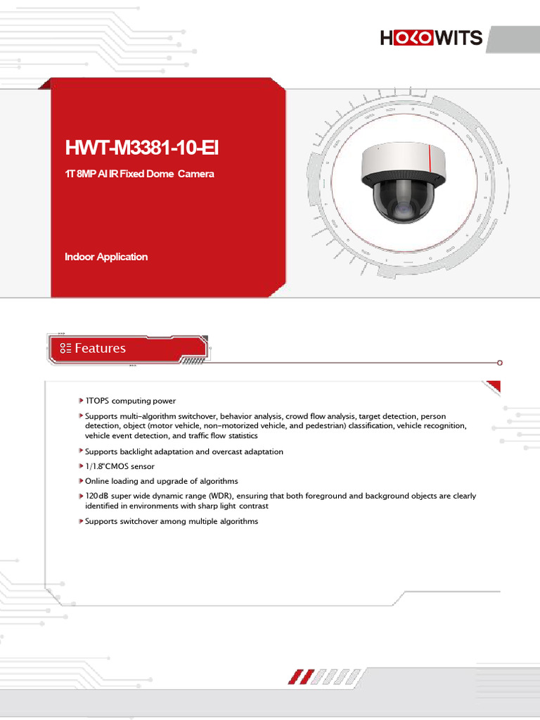 HOLOWITS HWT-M3381-10-EI Datasheet V6.0 | PDF | Zoom Lens | Computer ...