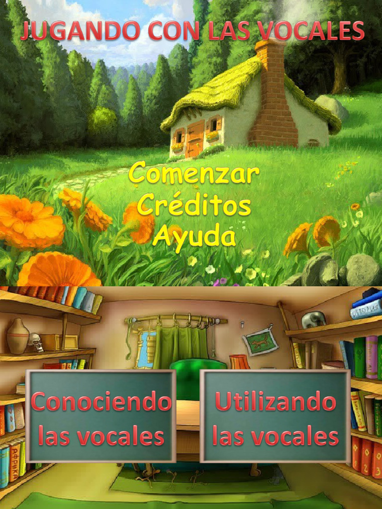 Jugar con vocales | PDF