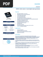 VVB306 Vibration Sensor Overview | PDF | Power (Physics) | Electronic ...