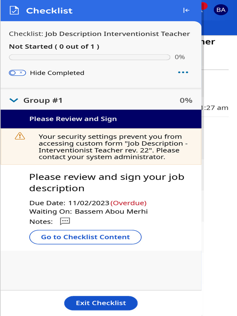 Hamadeh Educational Services, Inc - My Mailbox My Checklists | PDF