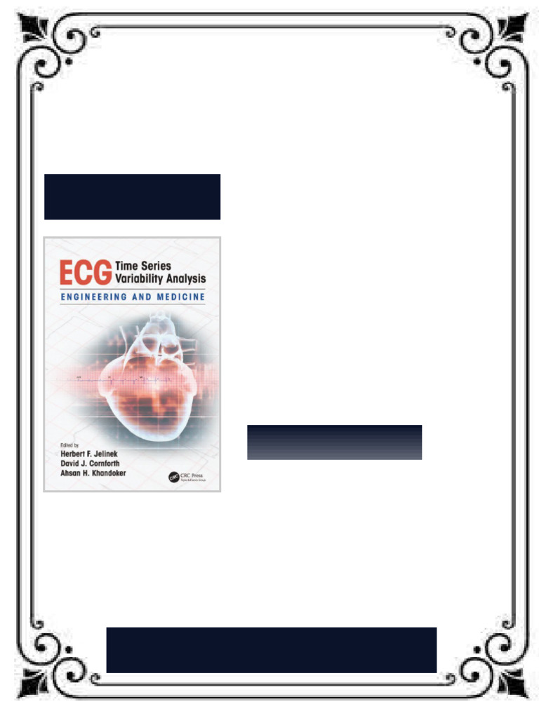 ECG Time Series Variability Analysis: Engineering and Medicine 1st ...