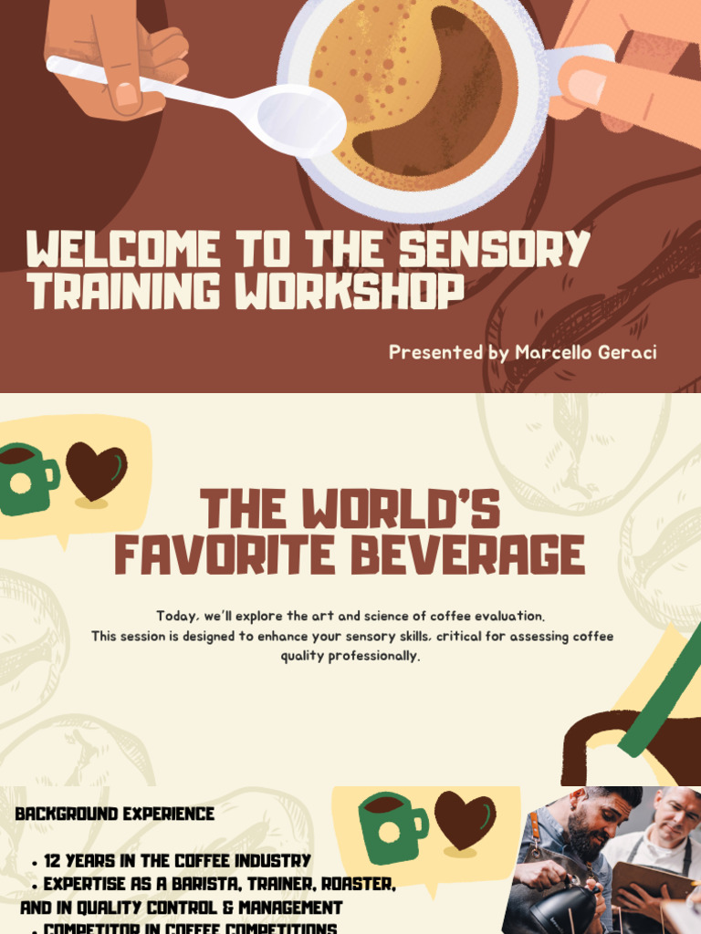 Coffee Sensory Training Workshop | PDF | Taste | Coffee