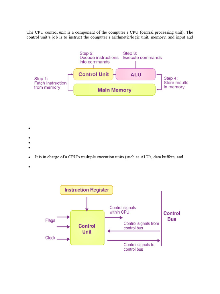 Design of Control Unit | PDF | Central Processing Unit | Computer Science