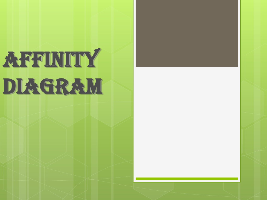 Affinity Diagram | PDF | Diagram | Data