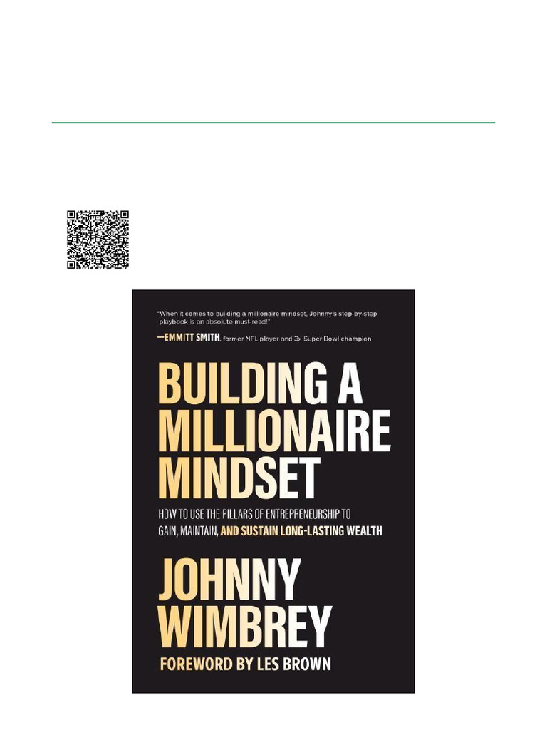 Building a Millionaire Mindset How to Use the Pillars of ...