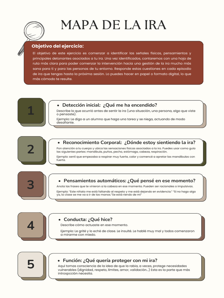 Mapa de la Ira: Identificación y Gestión | PDF